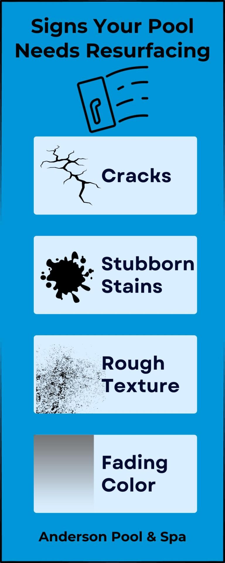 Pool Resurfacing Experts | Fix Cracked Pools | Anderson Pool & Spa